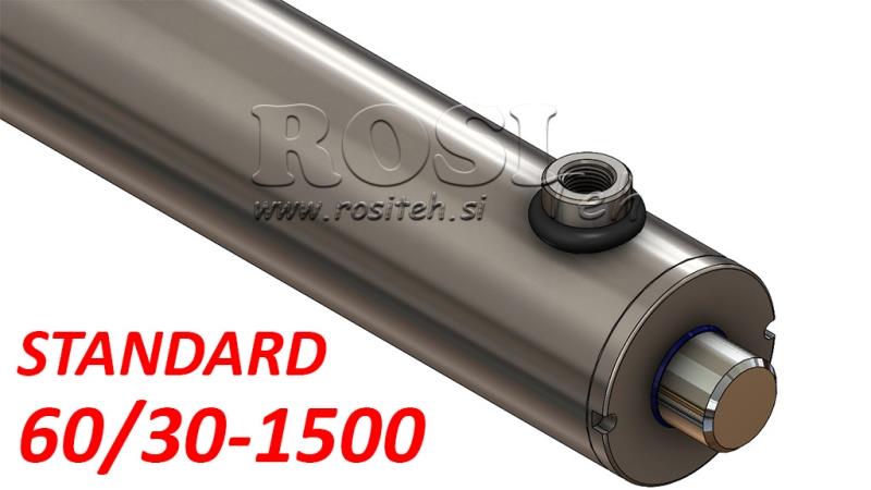 CILINDRO IDRAULICO STANDARD 60/30-1500 ROSI TEH